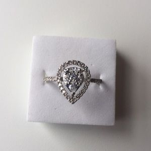 Handmade | Jewelry | Stamped 925sterling Silverwhite Sapphires Ring ...